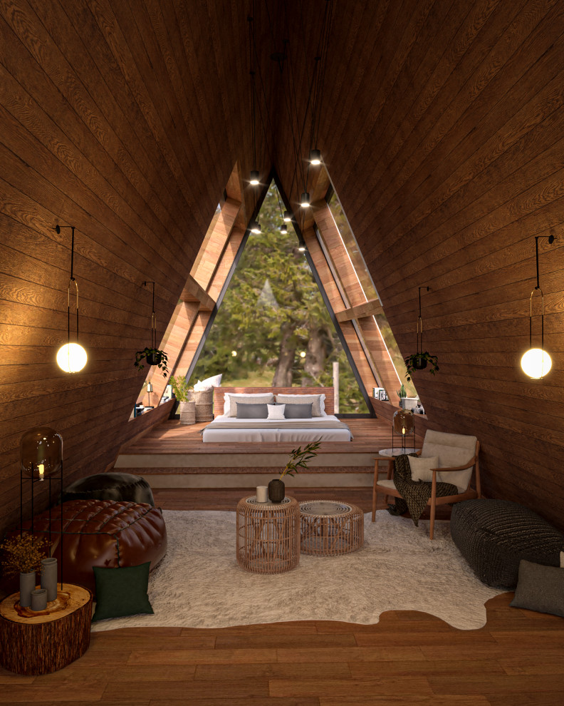 A frame cabin - Scandinavian - Other - by Group Think Architects | Houzz