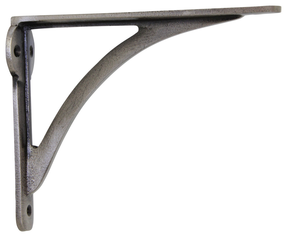 Iron Shelf Bracket, Small - Industrial - Brackets - by RCH Hardware | Houzz