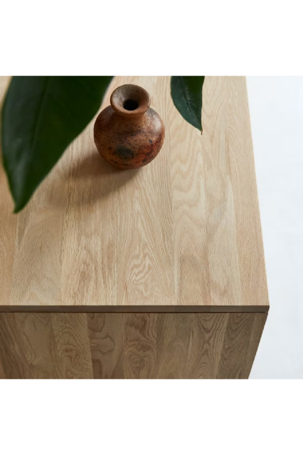 Solid Oak TV Unit | Tikamoon Anoa 180 - Contemporary - Entertainment ...