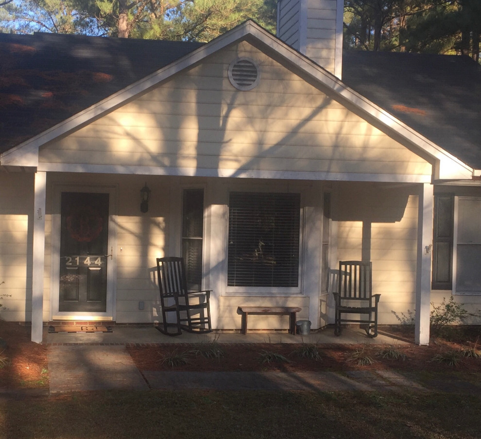 front porch with bay window design help