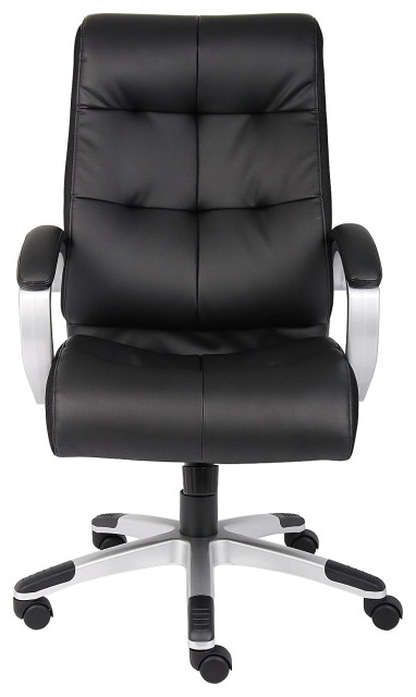 Double Plush Executive Office Chair with Cushioned Seat, High Back ...