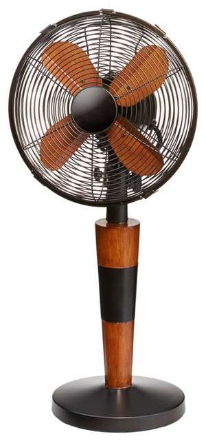 Table Fan, Legacy - Transitional - Electric Fans - by DecoBreeze | Houzz