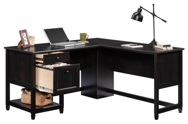 Edge Water L-Desk Eb - Contemporary - Desks And Hutches - by ...