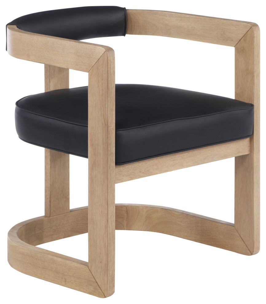 Manchester Faux Leather Upholstered Dining Chair - Transitional ...