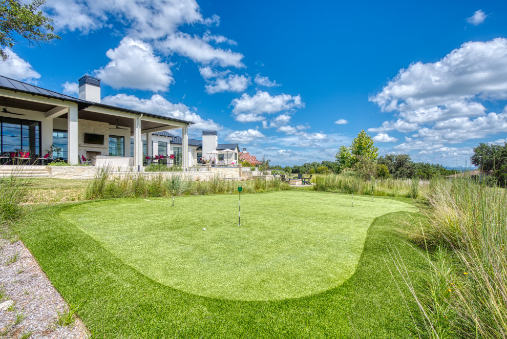 Modern Style Home in Cordillera Ranch - Modern - Garden - Other - by ...