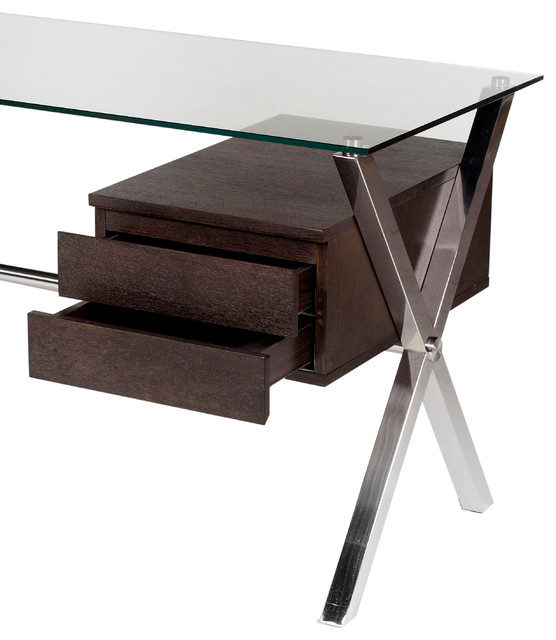 Ella Desk, Large - Contemporary - Desks And Hutches - by Pangea Home ...