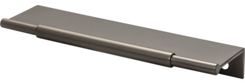 Top Knobs TK972AG: 5" cc Crestview Tab Cabinet Pull - Ash Gray - Transitional - Cabinet And ...