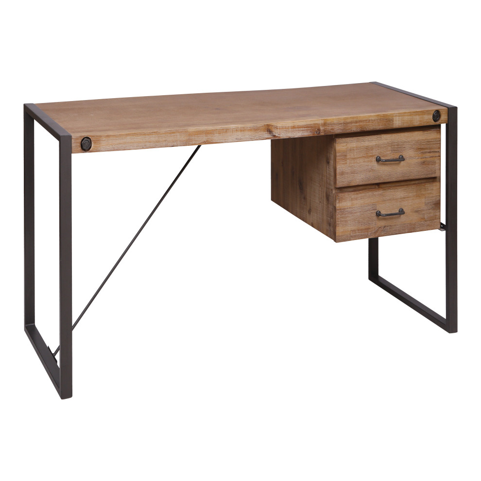 Armour Square Desk - Industrial - Desks And Hutches - by ELK Group ...