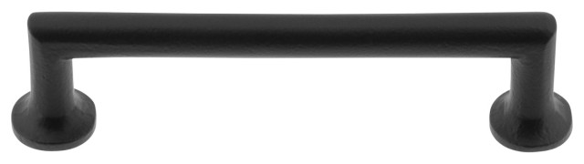 Ageless Iron Barn 4" Angled Corner Handle Cabinet Pull - Transitional ...