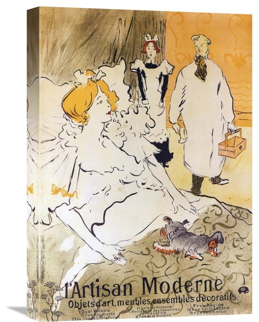 "The Modern Craftsman" Artwork, 15" x 22", 15.4" x 22" - Traditional ...