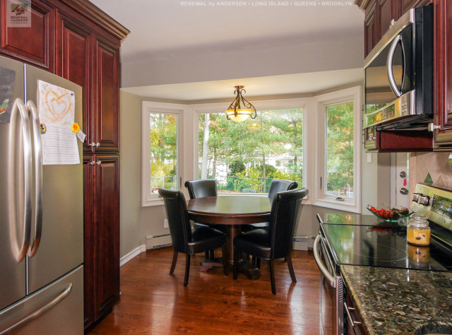 Beautiful Kitchen and Dinette with New Bay Window - Renewal by Andersen ...