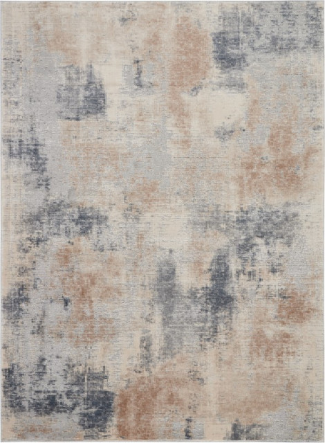 Nourison RUSTIC TEXTURES Contemporary Rugs RUS02, 9'3"x12'9 ...