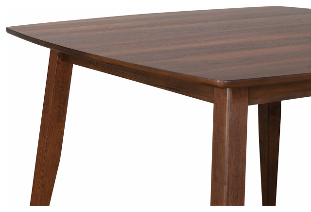 Mid Century 48" Square Counter Height Pub Dining Table | Seats 6 ...