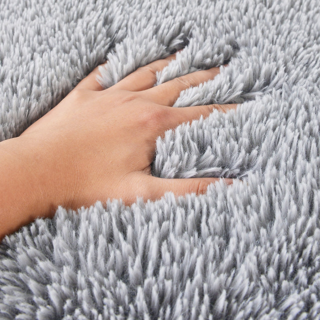 Shaggy Long Faux fur Throw Blanket, 50" x 60" - Contemporary - Throws ...