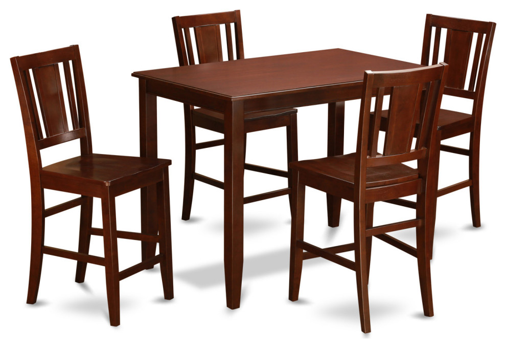 3 Pc Counter Height Table Set -Counter Height Table And 2 Counter ...