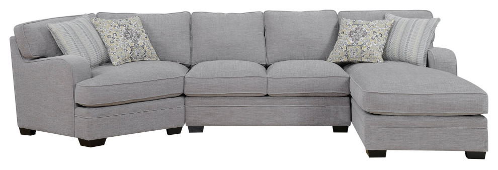 Christopher Sectional Chofa - Transitional - Sectional Sofas - by ...