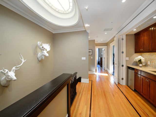 Extraordinary 28-foot wide Queen Anne mansion - Midcentury - New York ...