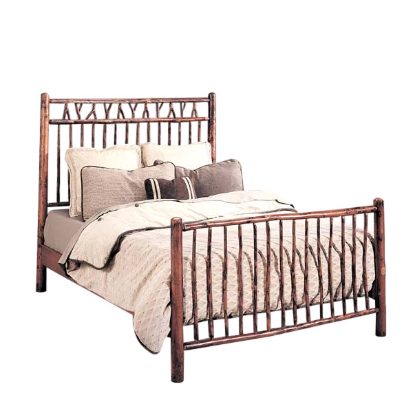 Slingshot Bed, King - Rustic - Panel Beds - by Flat Rock Furniture | Houzz
