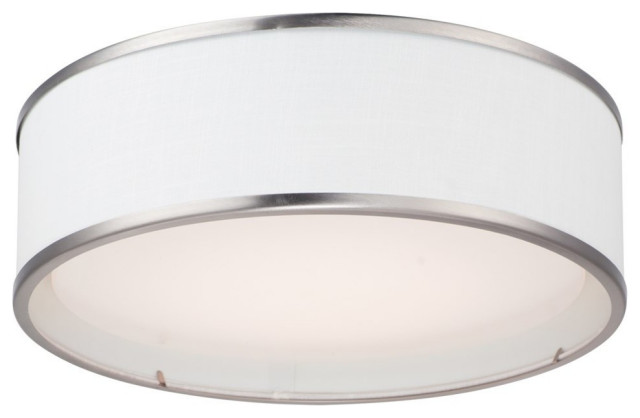 Maxim Prime 16" LED Flush Mount - Transitional - Flush-mount Ceiling ...