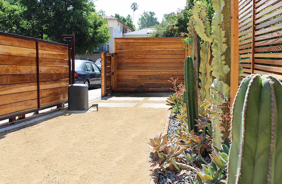 Redwood Driveway Gate, Redwood Privacy Fence & Screen - Los Angeles ...
