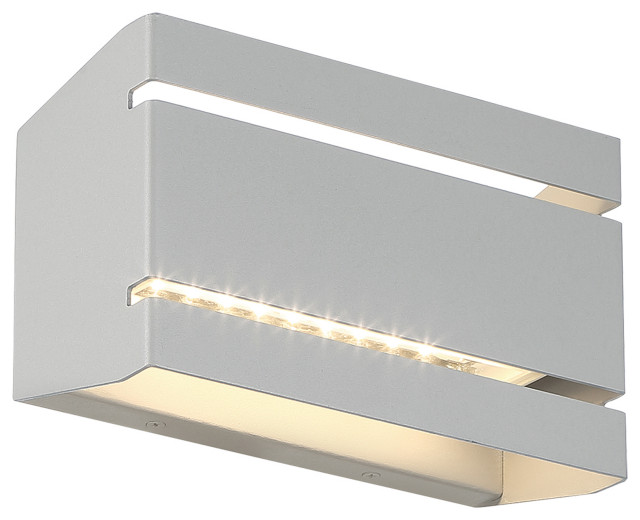 La Vida Bi-Directional Wide Outdoor LED Wall Mount - Modern - Outdoor ...