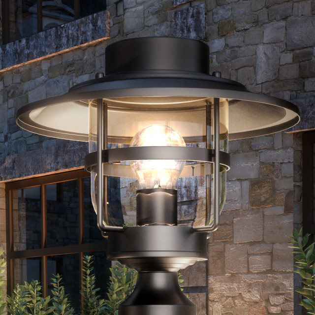 Luxury Farmhouse Post Light, Oil Rubbed Bronze, UEX1083 - Beach Style ...