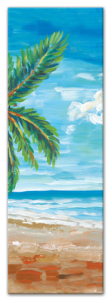 Beach Scene Wall Art, 12x36 - Tropical - Prints And Posters - by ...