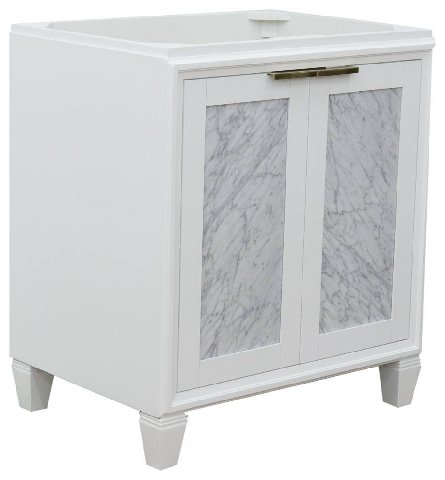 400990-31-WH-BGO-CABINET ONLY-Replacement Part - Transitional ...