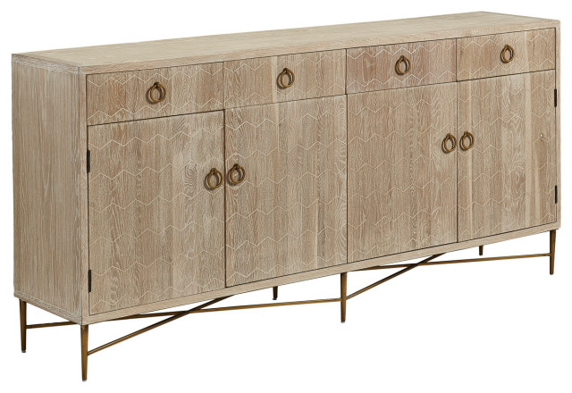 Emiko Four Drawer Server - Midcentury - Buffets And Sideboards - by ...