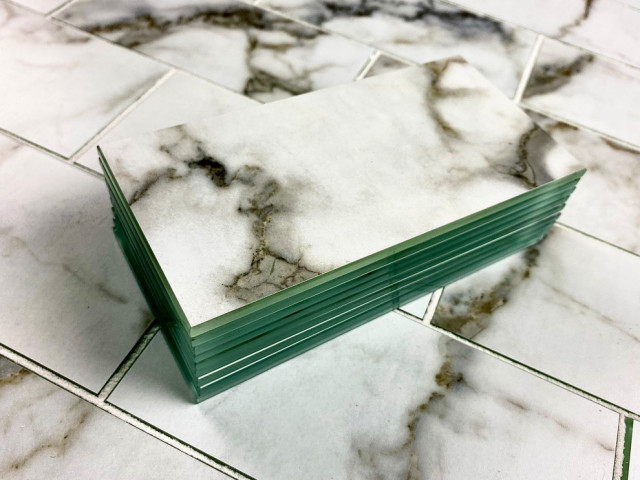 Bianco Carrara 3x6 Glass Subway Accent & Backsplash Wall Tile ...