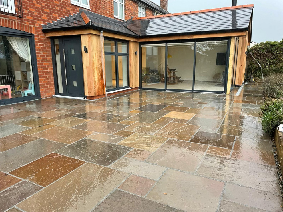 Natural Indian Sandstone - Raj Blend by Broome & Poole - Modern - Patio ...