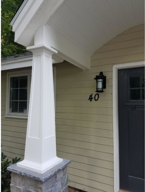 Endura-Craft Craftsman Classic, Square Tapered, Recessed Panel Column ...