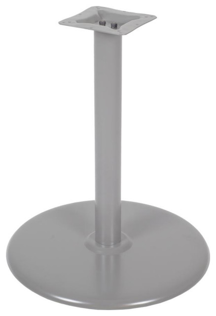 Via Platter Base for 30-42 Table Tops, Gray - Modern - Indoor Pub And ...