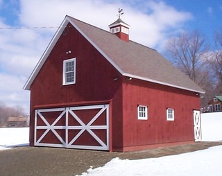 Gable Style Pole Barns - Traditional - New York - by PINE RIDGE POLE BARNS