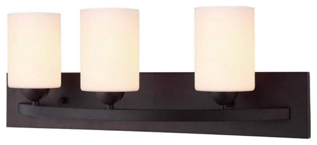 Canarm Hampton 3-LT Vanity Light IVL370A03ORB-O, Oil Rubbed Bronze ...