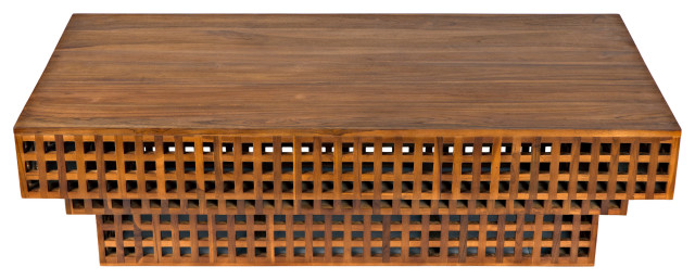 Flynn Coffee Table - Transitional - Coffee Tables - by Noir | Houzz