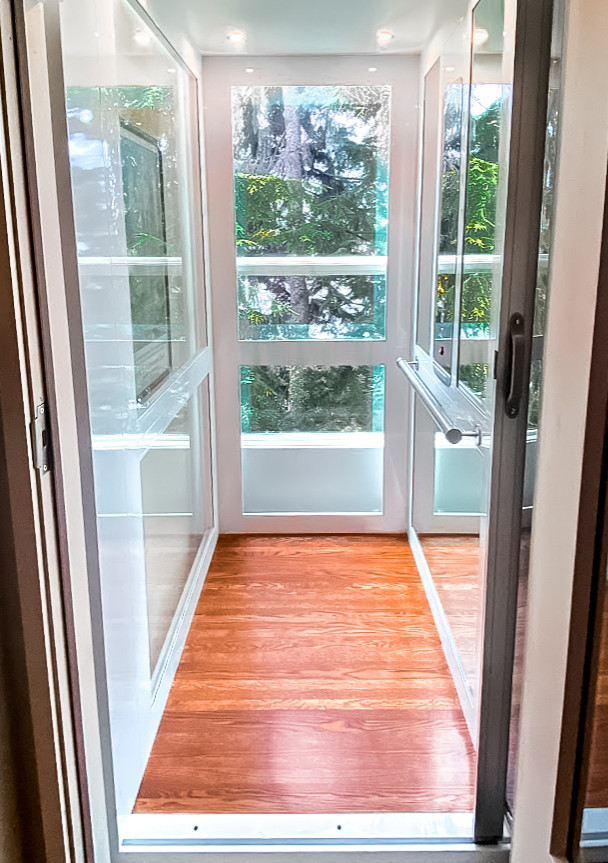 Home Elevator on rooftop deck - Modern - Seattle - by Garaventa Lift ...