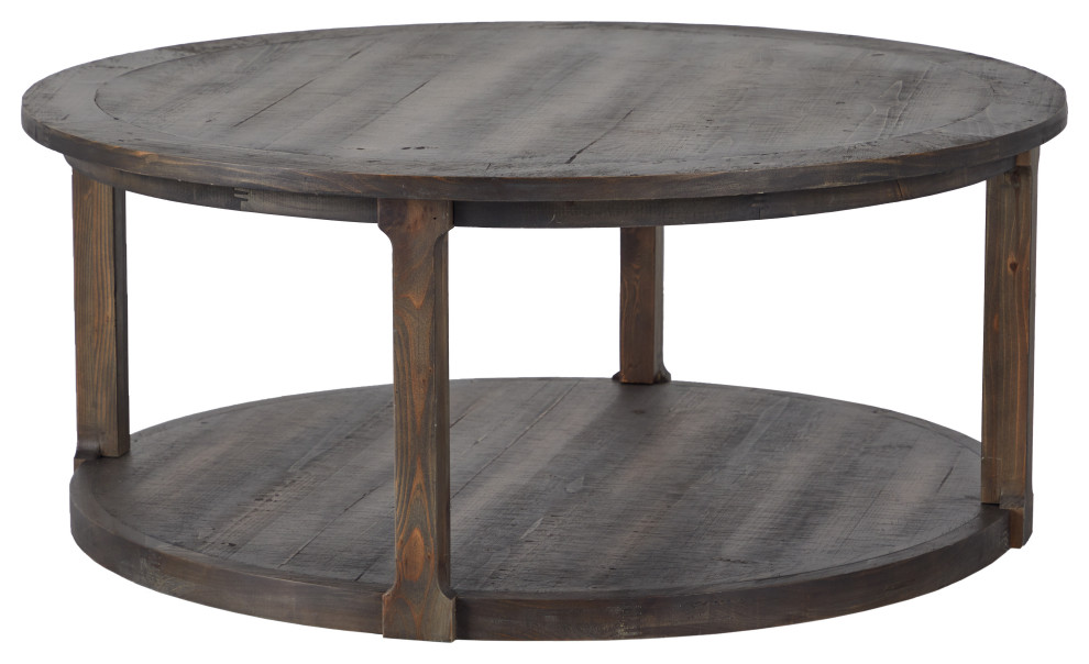 Grady Cocktail Table, Brown - Rustic - Coffee Tables - by Abbyson Home ...