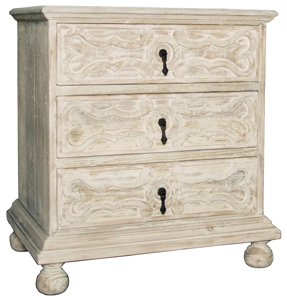 Cyprian Nightstand - French Country - Nightstands And Bedside Tables ...