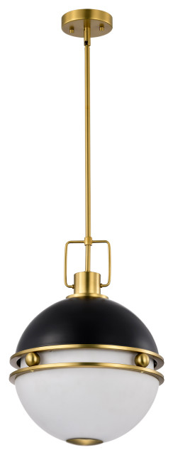 Everton 2 Light 14 Light Pendant, 14" - Contemporary - Pendant Lighting ...