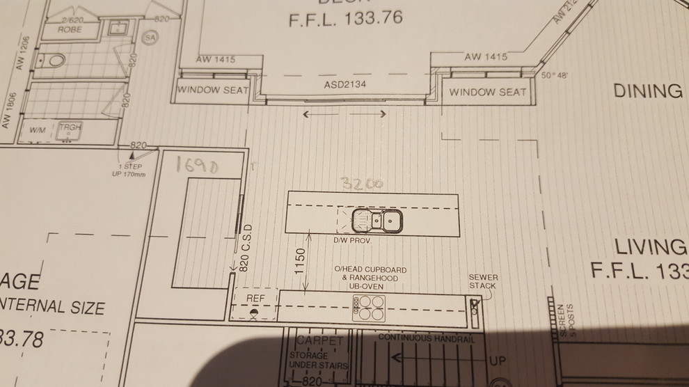 Kitchen layout | Houzz AU
