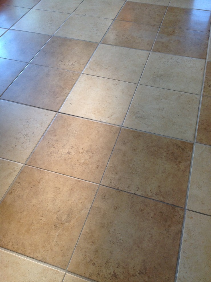 Re color ceramic tile floor