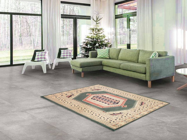 Green Bokhara 3'x5' - Southwestern - Area Rugs - by Pasargad DC | Houzz