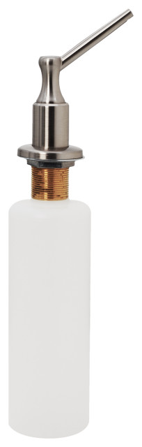Standard Soap/Lotion Dispenser In Satin Nickel - Traditional - Soap ...