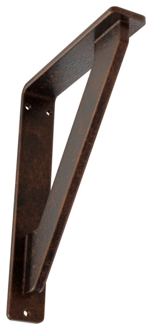 Traditional Wrought Iron Bracket, 1 1/2"Wx10"Dx12"H - Transitional ...