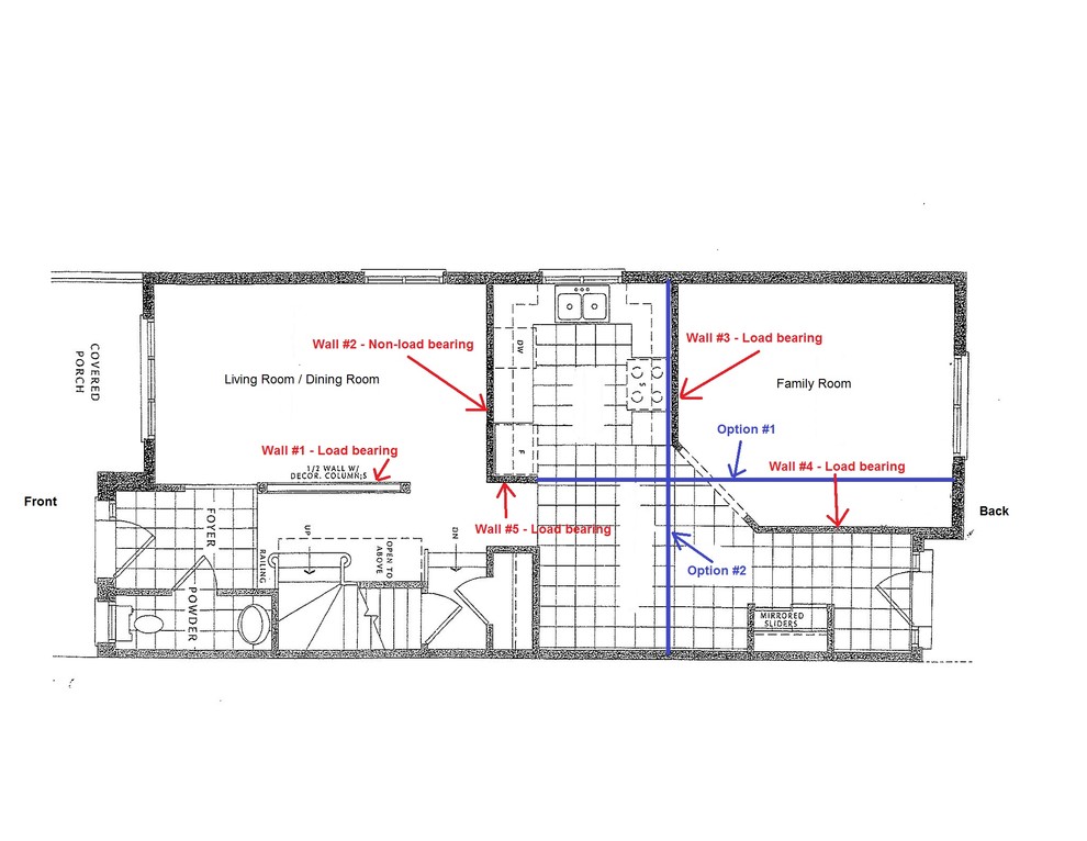 Layout Design HELP - Removing load bearing wall(s)