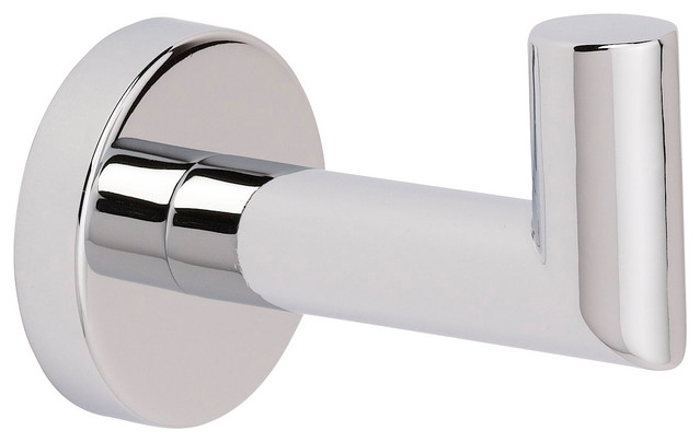 Circular Robe Hook, Polished - Contemporary - Robe & Towel Hooks - by ...
