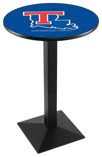 Louisiana Tech Pub Table, 36"x36" - Contemporary - Indoor Pub And ...