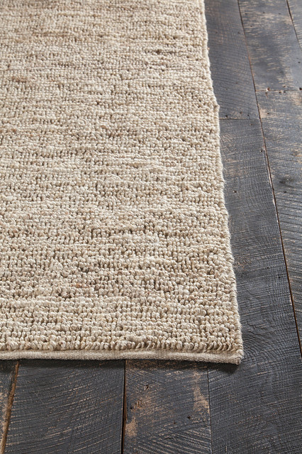 Arlene Handwoven Solid Color Jute Rug, 7'9x10'6 - Contemporary - Area ...