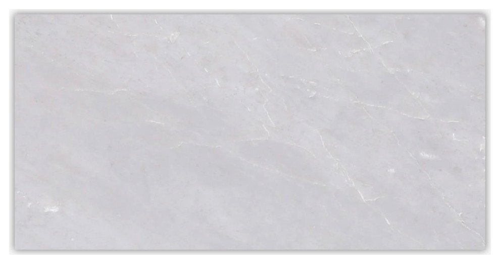 Allure Gray Honed 3x6 Marble Tile, 3x6 - Traditional - Wall And Floor ...